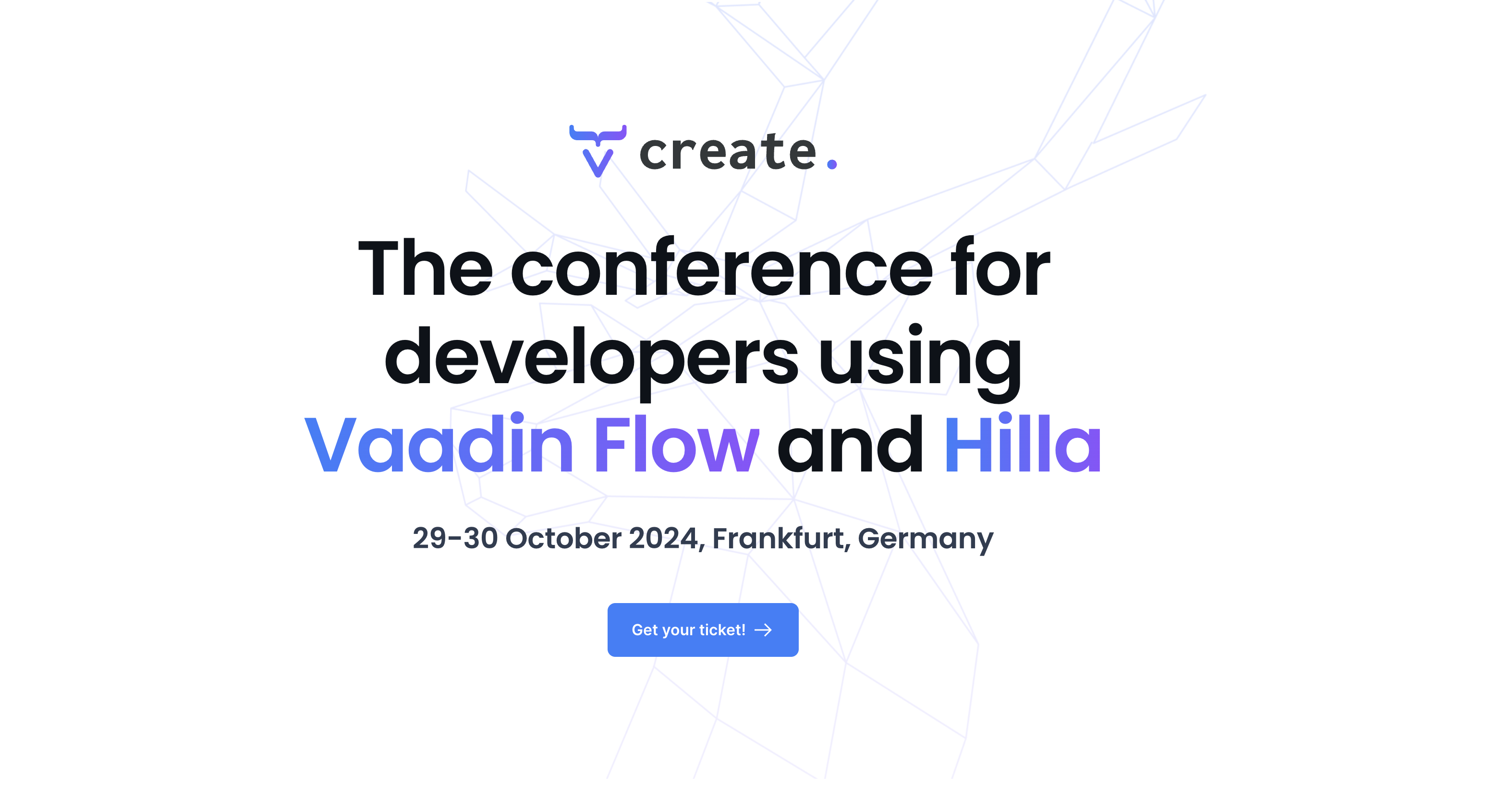 Vaadin Create Conference